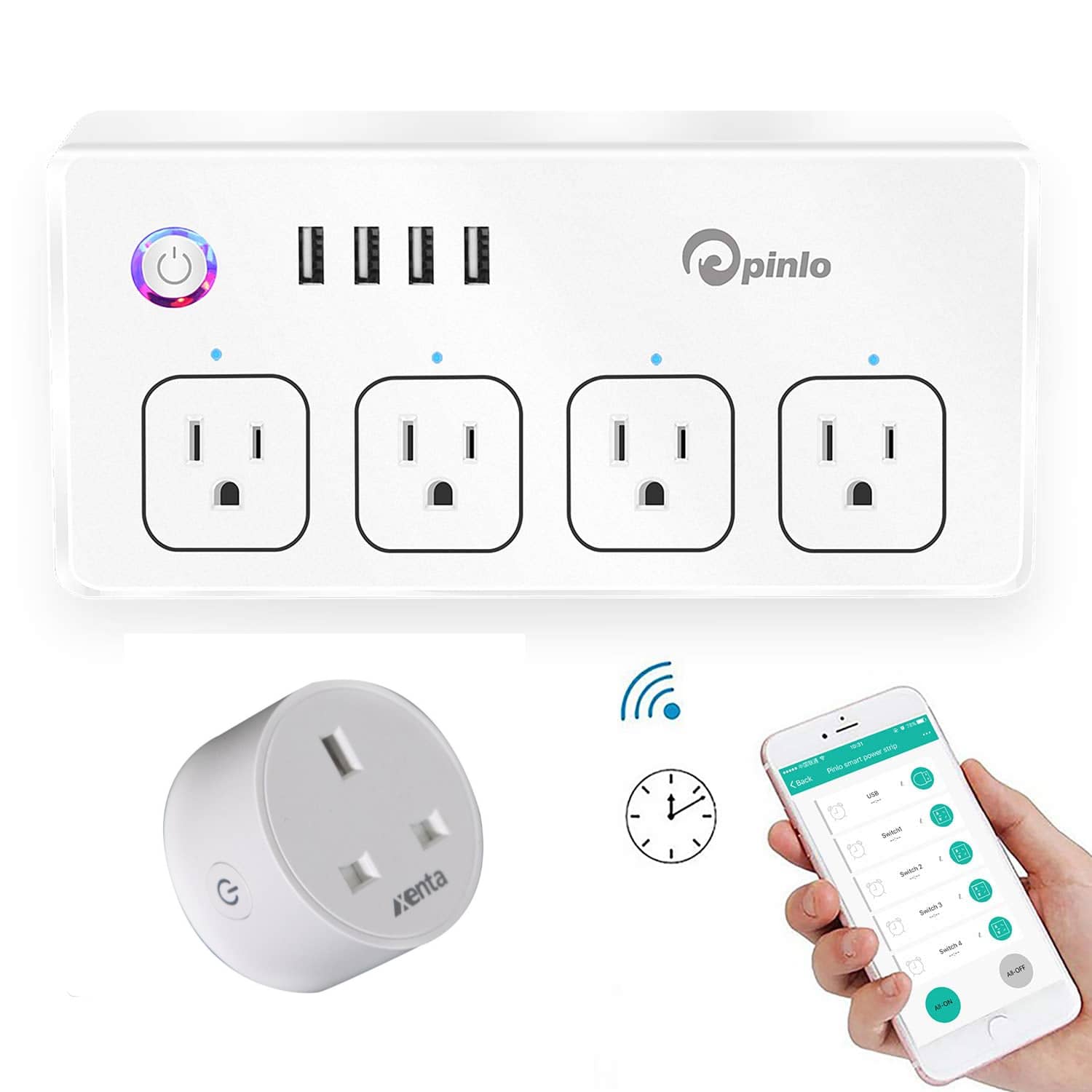 Smart-Power-Strip-Wifi-Surge-Protector – Smart Home Tanzania