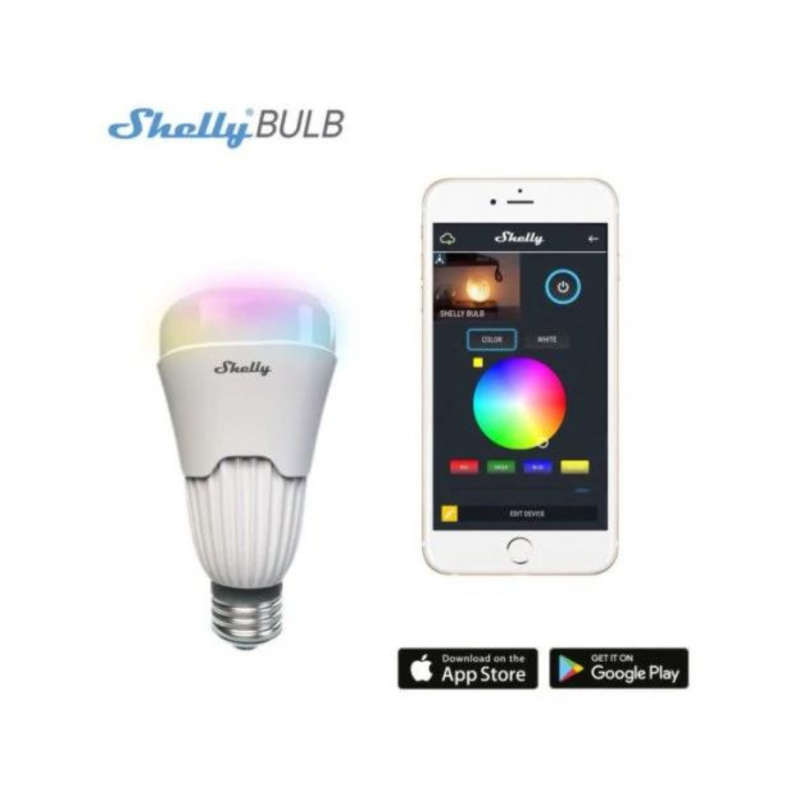 WiFi Bulb – Shelly RGBW – Smart Home Tanzania