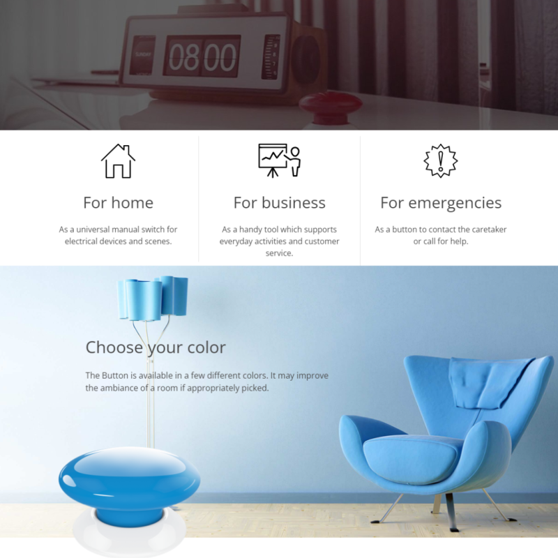 Fibaro The Button Smart Home Tanzania