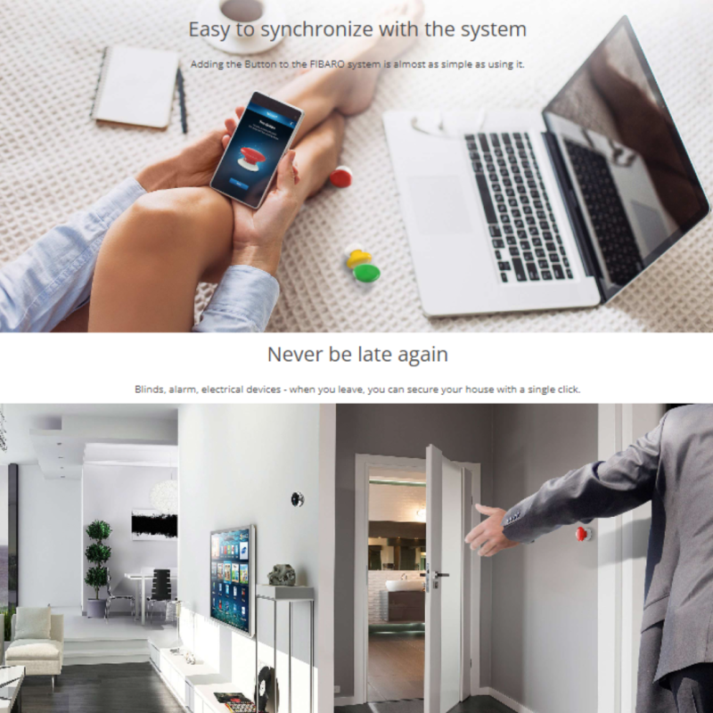 Fibaro The Button Smart Home Tanzania
